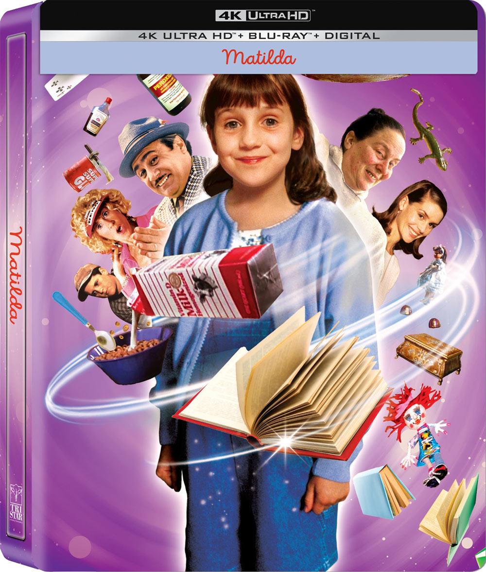 MATILDA – Limited Edition 4K UHD SteelBook Debuts on 9/5 with an All ...