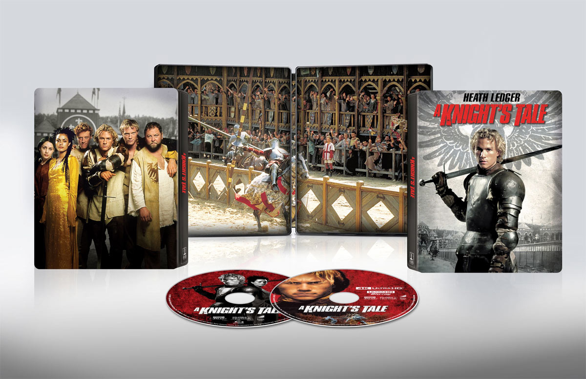 “A KNIGHT’S TALE” DEBUTS ON 4K UHD AS A LIMITED EDITION STEELBOOK 5/20 ...